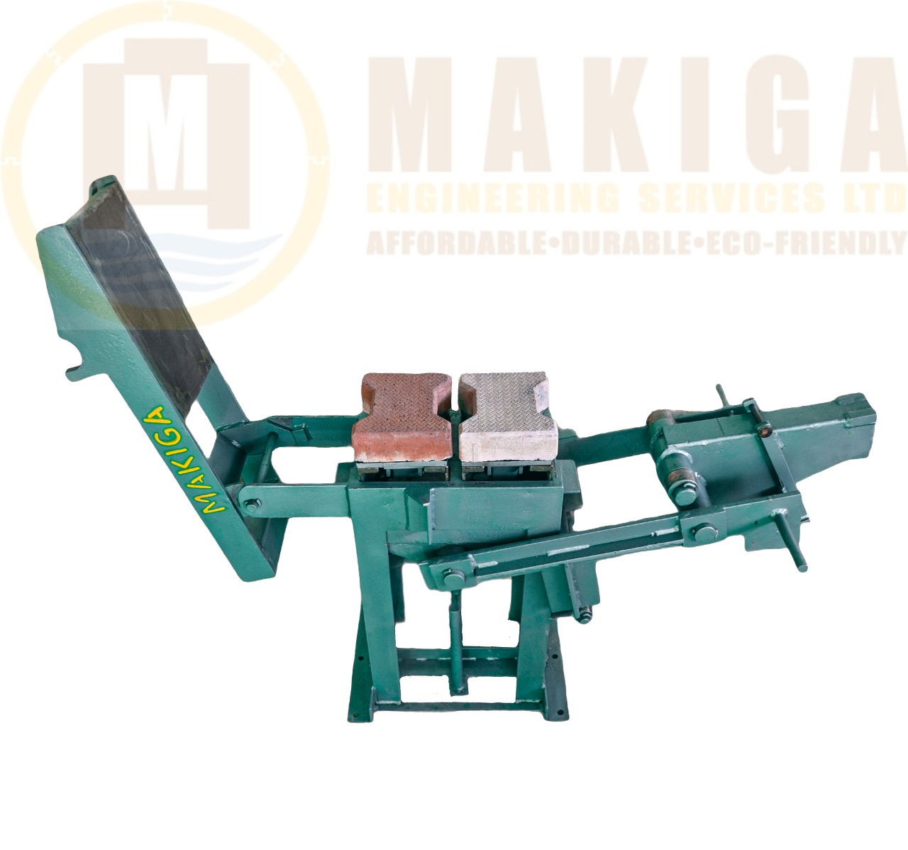 I SHAPE PAVING BLOCK PRESS – Makiga Engineering Services Ltd | Durable ...